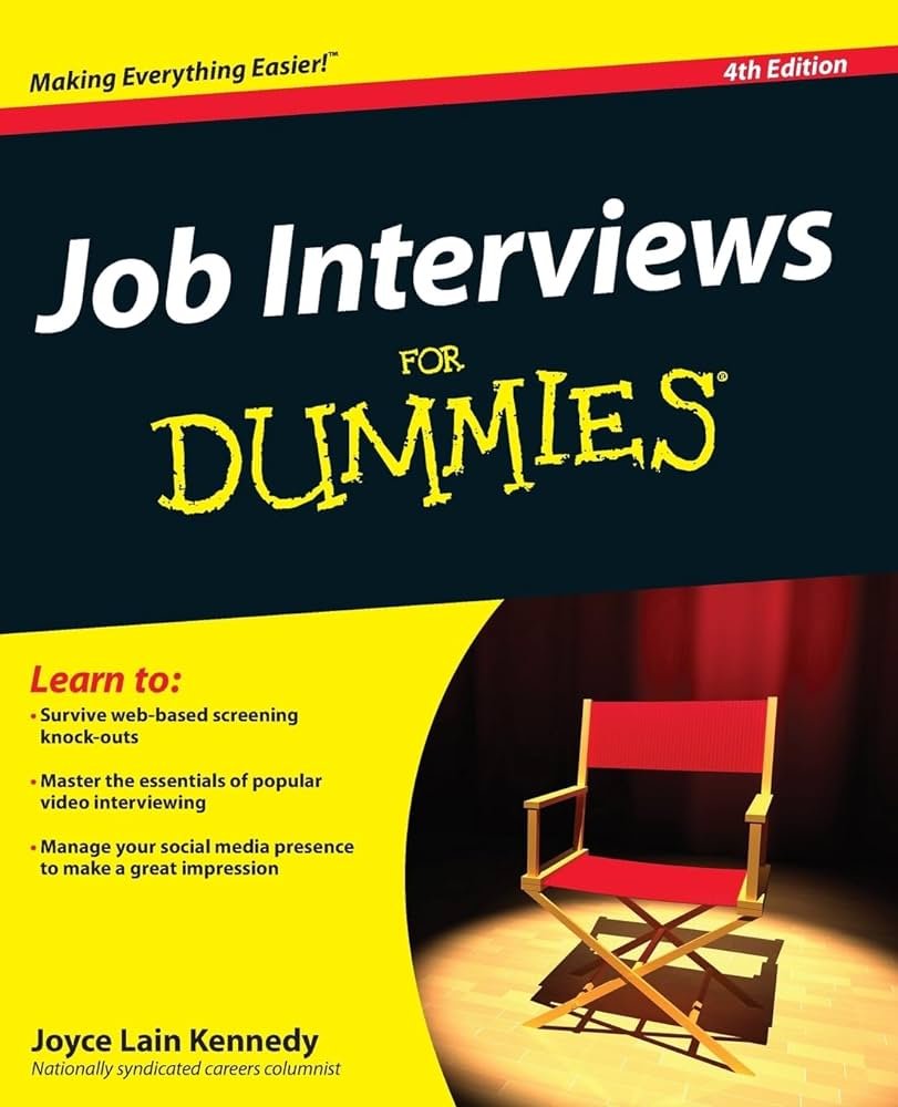 Job Interviews For Dummies - Al Mtba3a