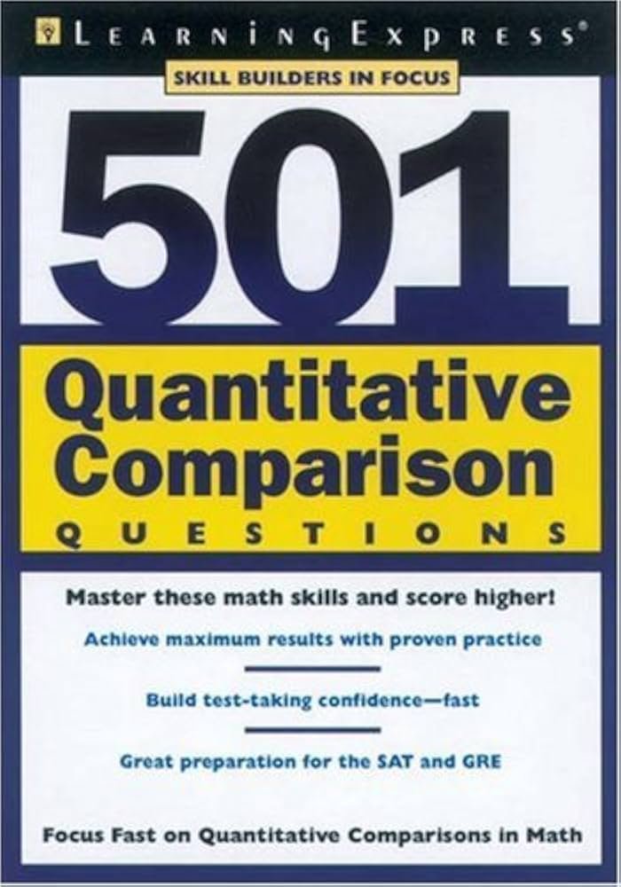 501 Quantitative Comparison Questions - Al Mtba3a