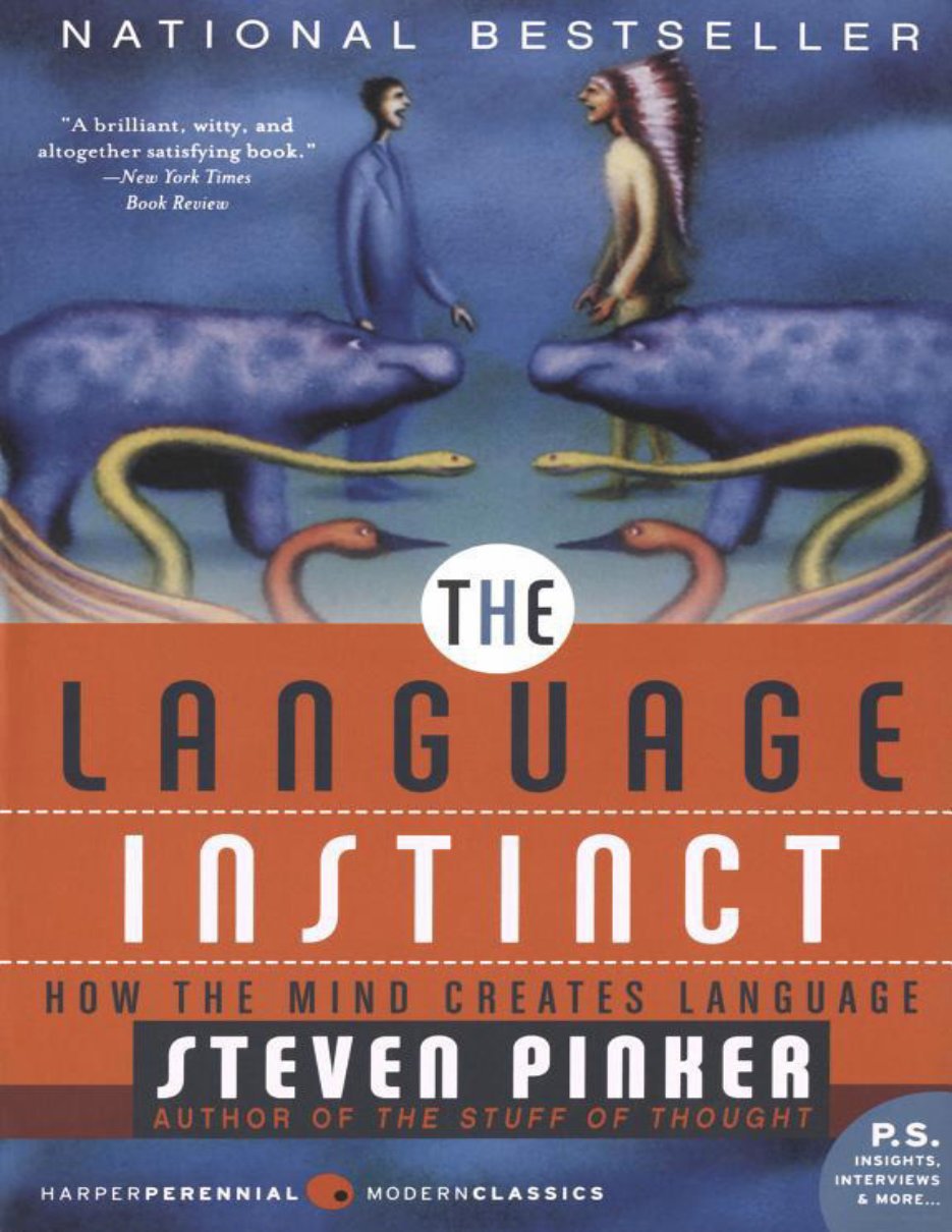 The Language Instinct - Al Mtba3a